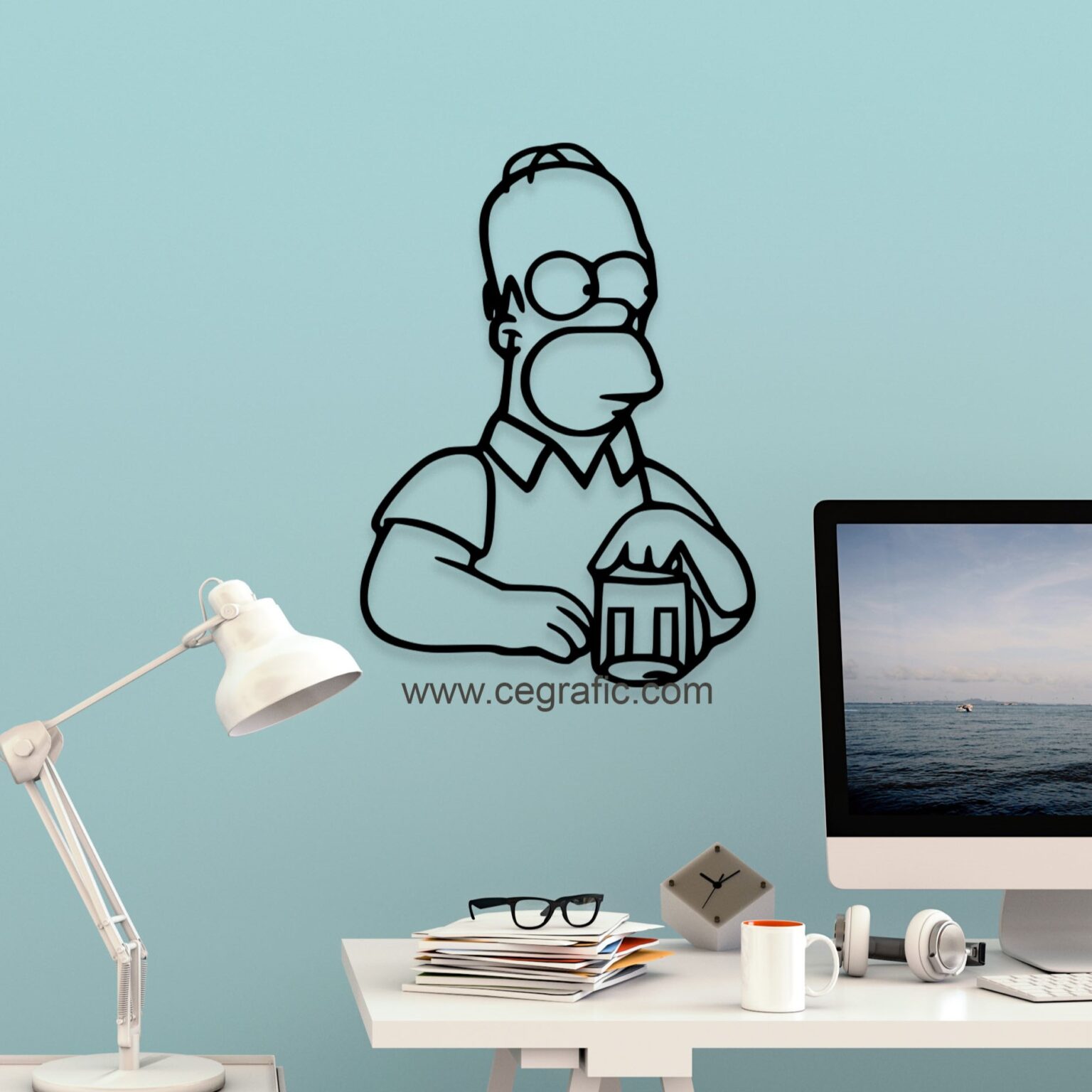 Figura Homero Simpson – CeGrafic