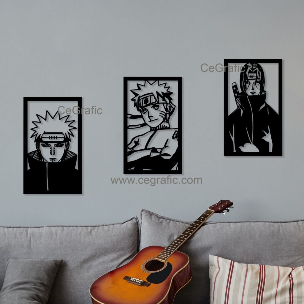 Set 3 diseños Naruto estilo 2 – CeGrafic