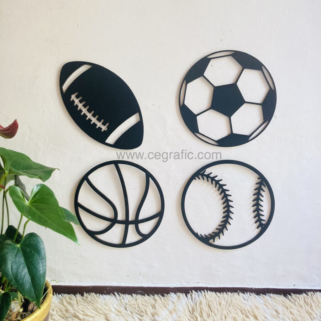 Set 4 diseños balones- futbol- – CeGrafic